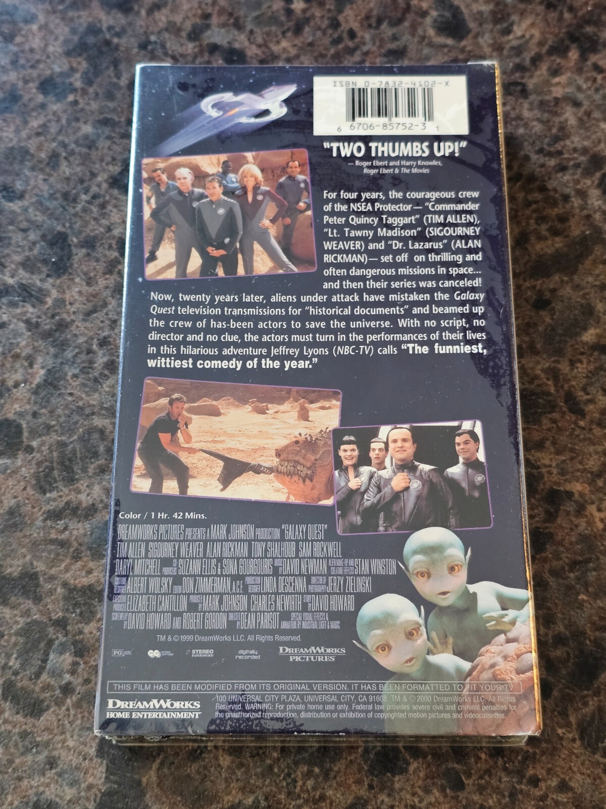 BRAND NEW Galaxy Quest (VHS; 1999) Tim Allen RARE Sealed OOP ...