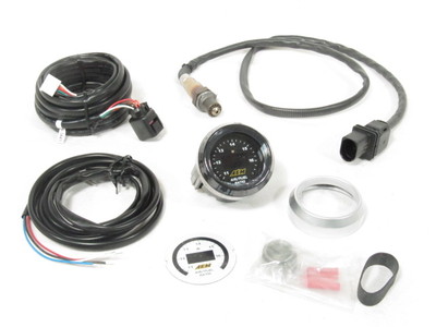 AEM UEGO Wideband O2 Air/Fuel Ratio Gauge Controller Kit w/ Digital LED ...