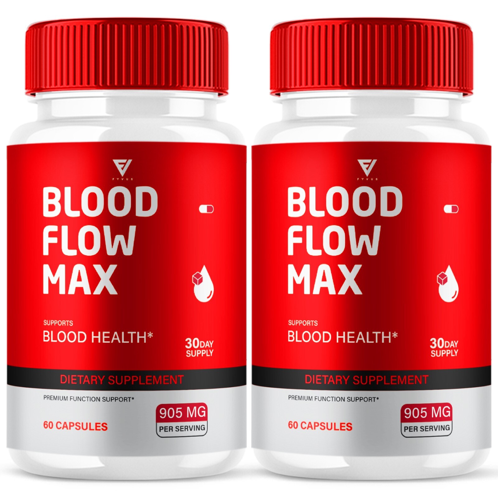 (2 Pack) Blood Flow Max Capsules, Blood Flow Max Advanced Formula (120 ...