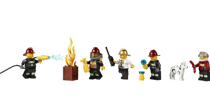 LEGO CITY Fire Station (60004) Factory Sealed in Mint Condition Box ...