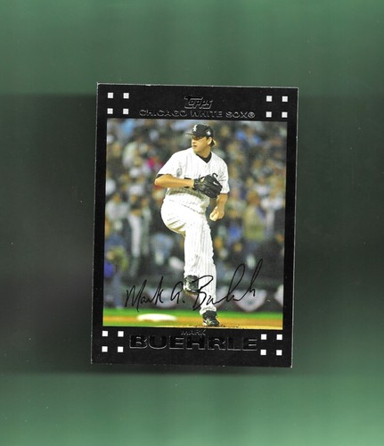 2007 Topps Pepsi RED BACK PROMO Card # P151 MARK BUEHRLE CHICAGO WHITE ...