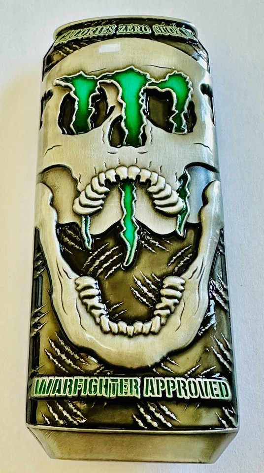 Amazing Military Challenge Coin Military Energy Drink | eBay