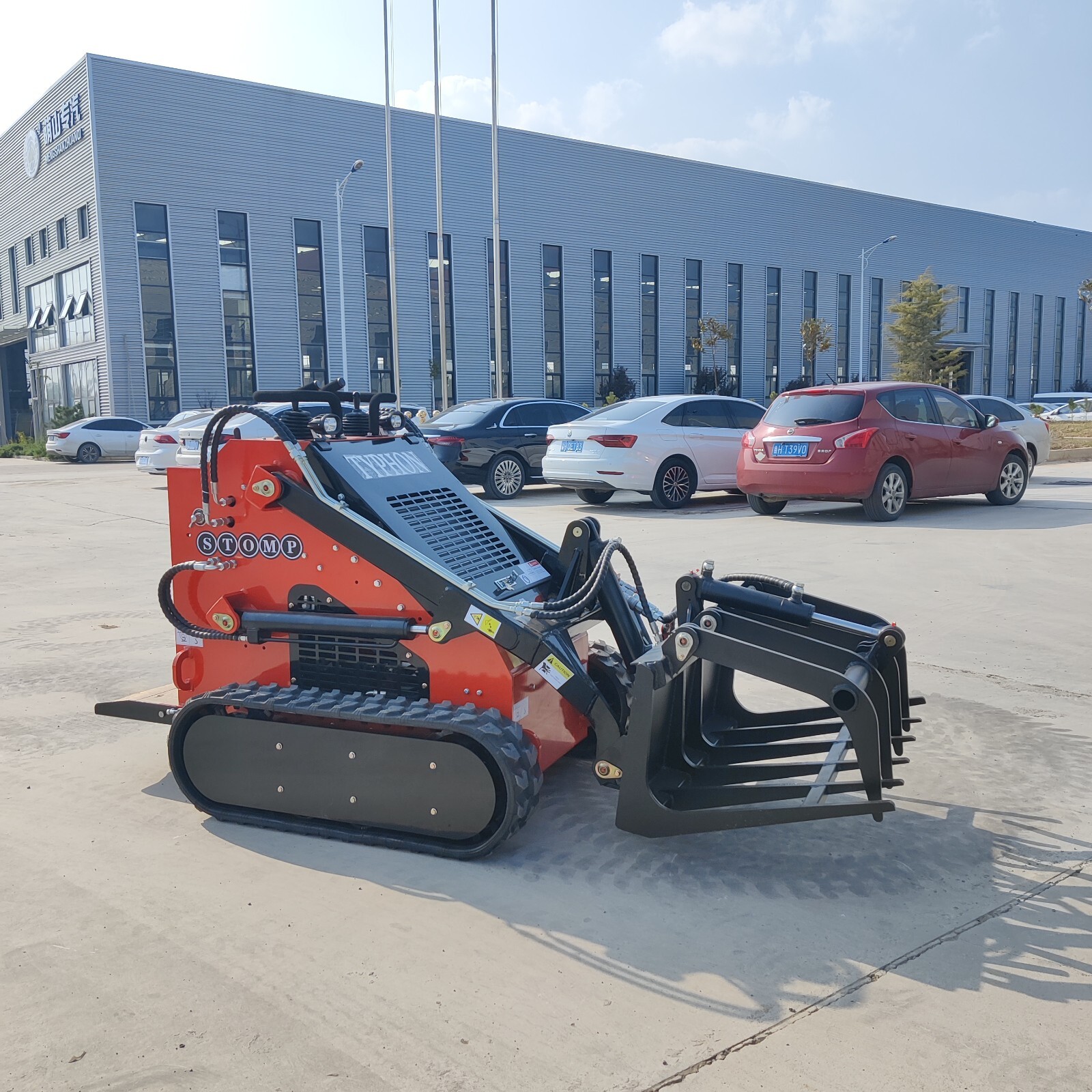 Skid Steer Loader Grapple Grabber Grapper Attachment | eBay