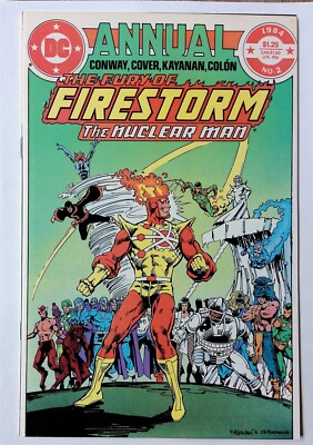 The Fury of Firestorm Annual #2 (Dec 1984, DC) VF | eBay