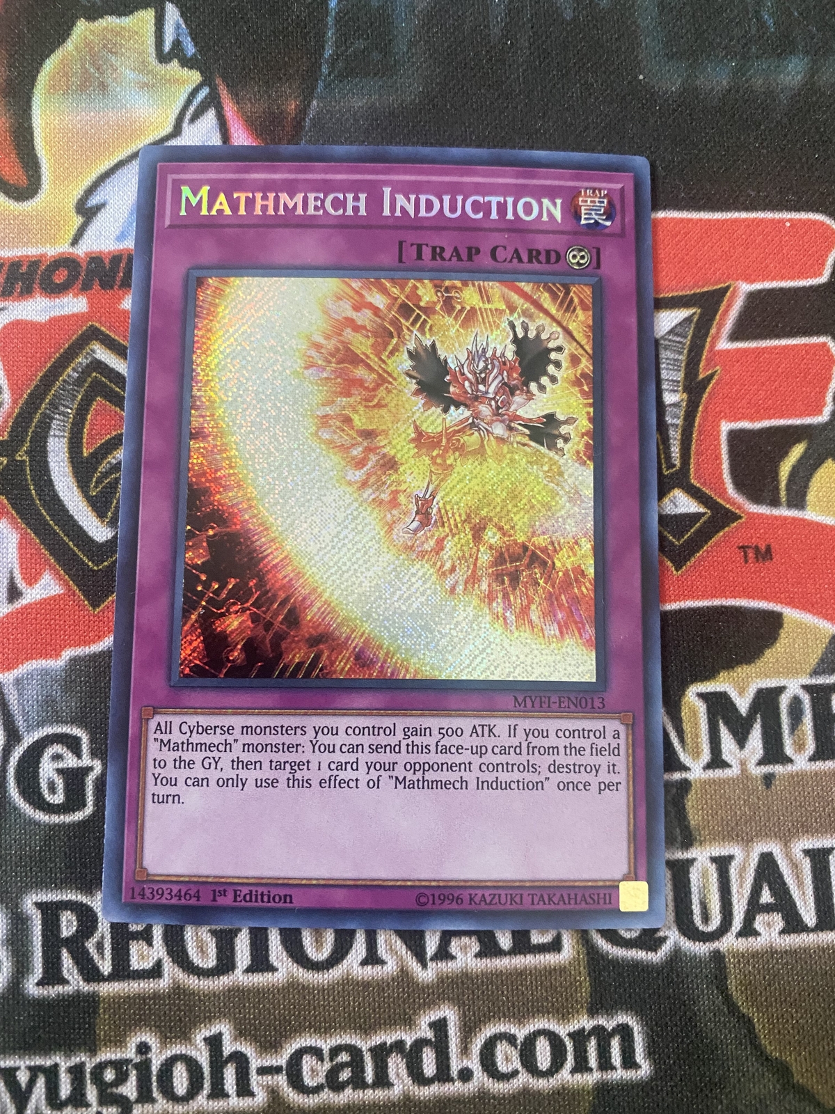 Mathmech Induction MYFI-EN013 NM 1st Secret Rare Yugioh | eBay