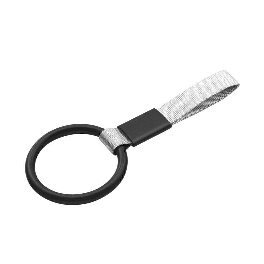 Black Round JDM Tsurikawa Ring Train Bus Handle Hand Strap Drift Charm ...