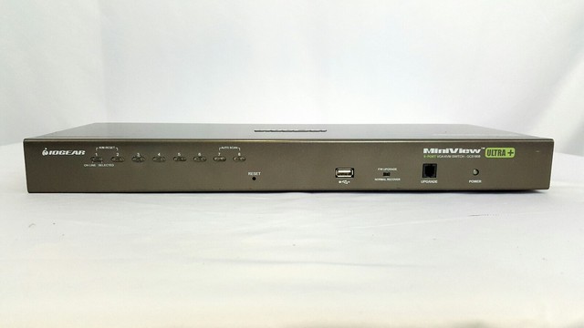 IOGEAR Gcs1758 8-port MiniView Ultra Multi Platform KVM Switch for sale ...