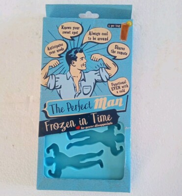 The Perfect Man Frozen in Time Ice Cube Tray 2014 Talisman Designs ...