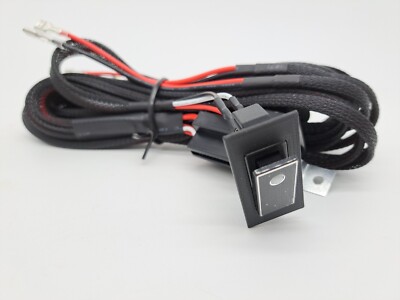 Universal Light Wiring Kit With Lighted Switch Insert For Kioti | eBay