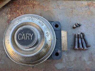 Antique Vintage Complete Cary Safe Co. 4# Combination Dial Mechanism | eBay