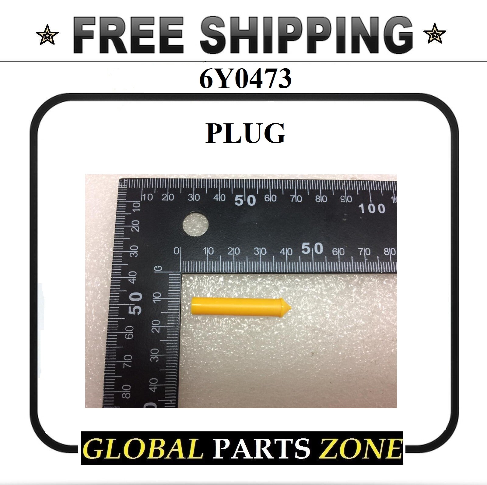 6Y0473 - PLUG 1543664 9K8550 7G4408 for Caterpillar (CAT) | eBay
