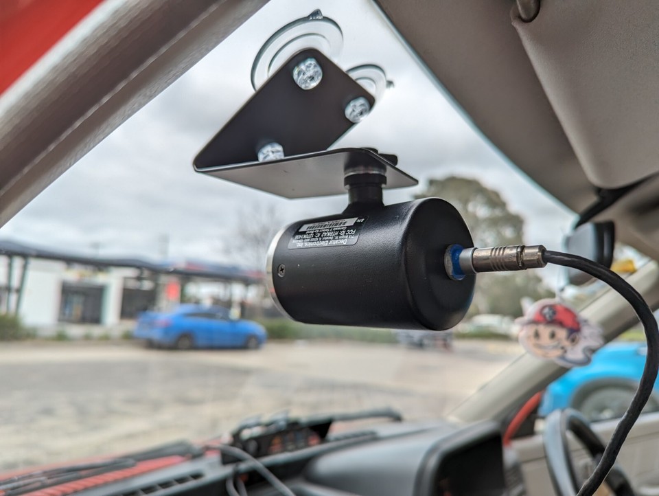 Mobile Radar Antenna Window Mount - Decatur Genesis & More | eBay