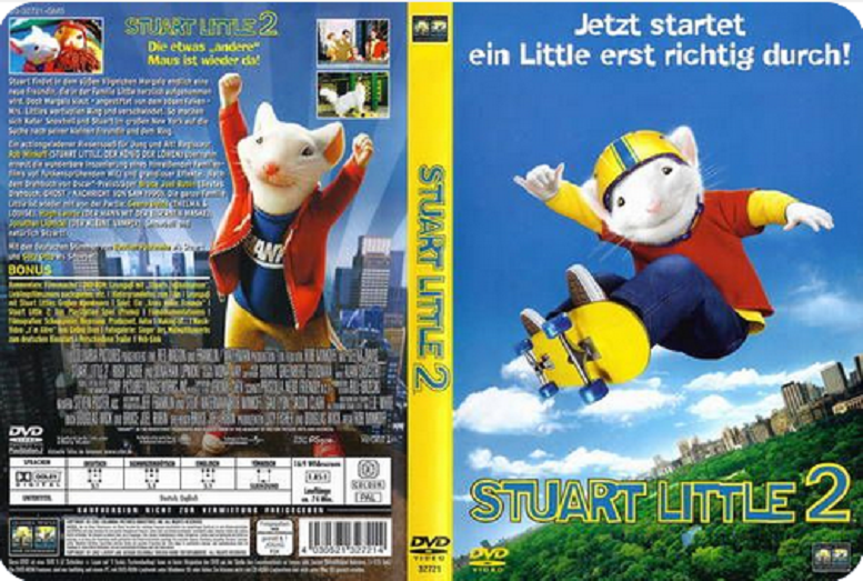 Stuart Little 2 Libro Stuart Little 2 Retro Game Cases 🕹
