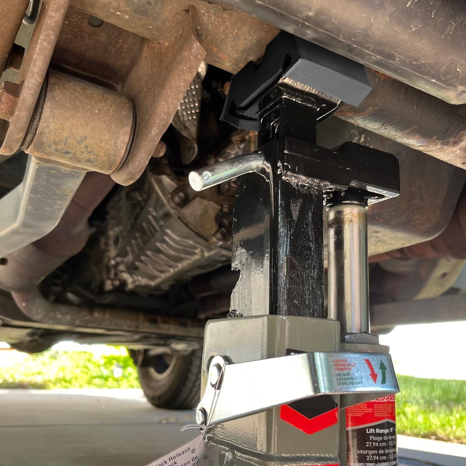 For Unijack Jack Pad Rubber Truck Rail Pinch Weld Axle Saddle Jack ...