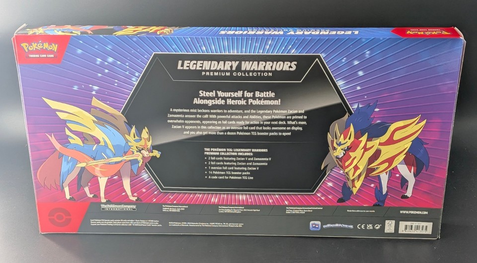 Lot (6) Pokemon TCG Legendary Warriors Premium Collection Boxes Sealed ...