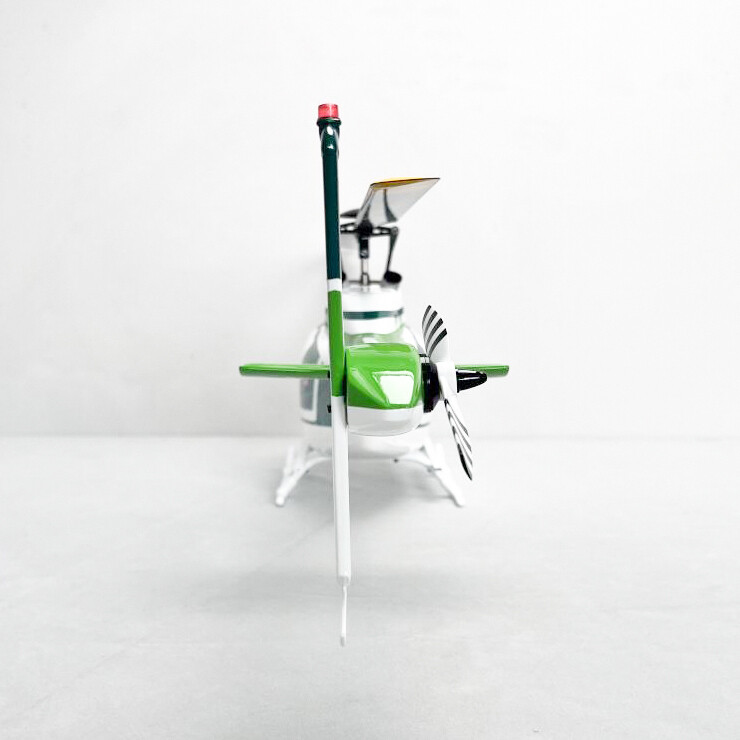 Roban 450 Size RTF B206 Green White RC Helicopter GPS Auto Return X1 Model | eBay