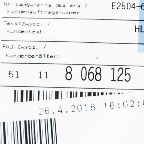 NEW BMW 3 F30 FRONT LEFT GRILL M SPORT 51118068125 2016 OEM | eBay