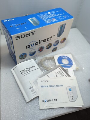 Sony VRD-VC10 DVD DVDirect Recorder Video DVD Drive- UNTESTED UNUSED | eBay