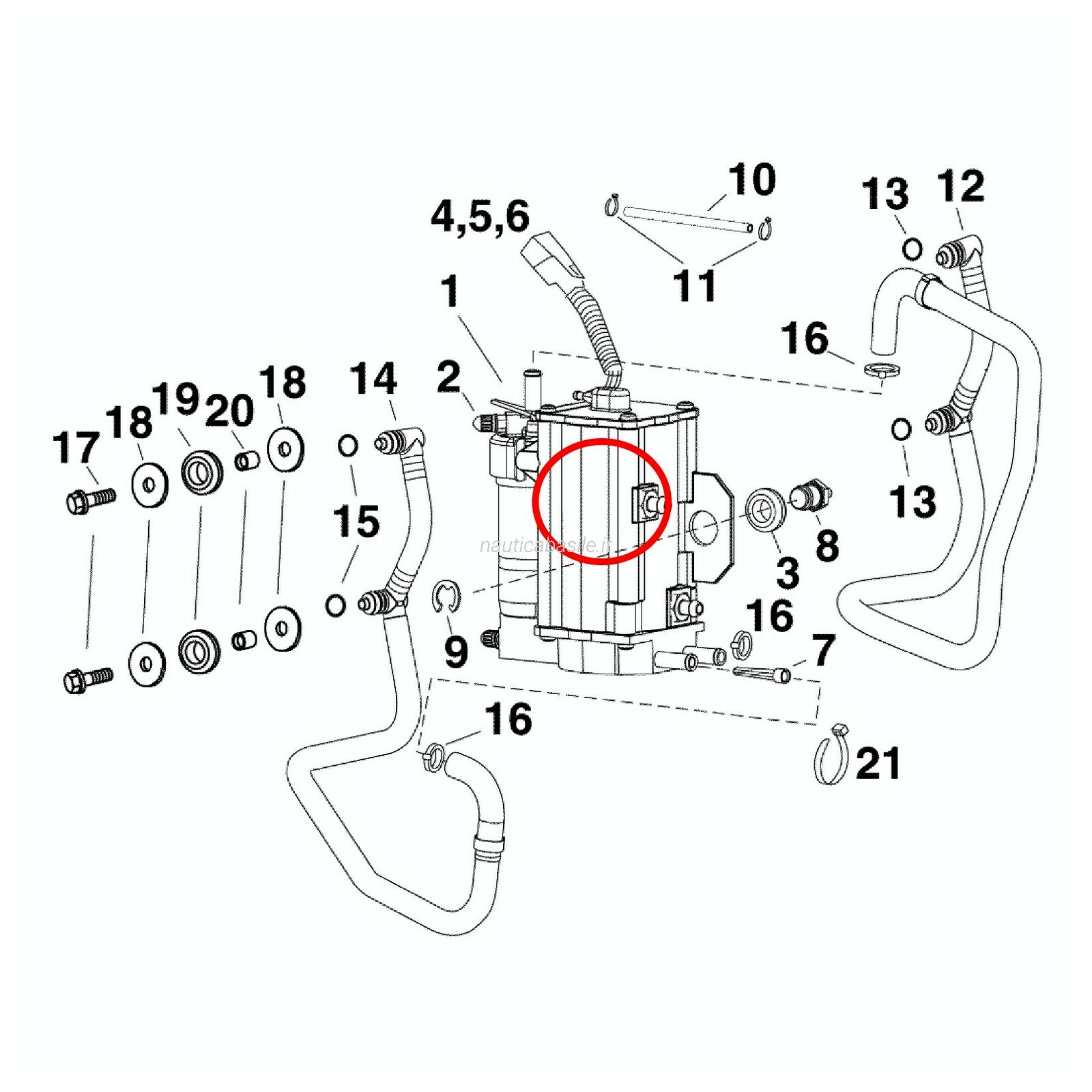 Vapor Separator Kit Evinrude BRP - 1 PC - 5010818 | eBay