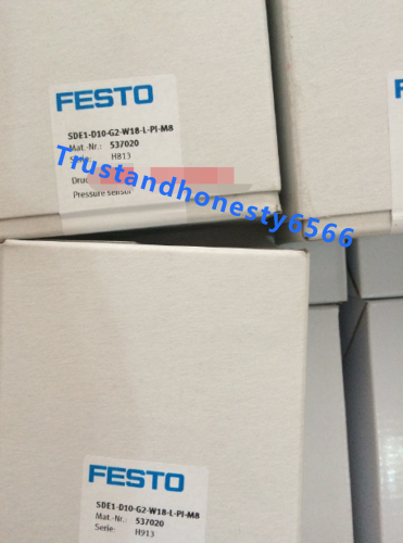 1PCS NEW FOR FESTO SDE1-D10-G2-W18-L-PI-M8 537020 Pressure Sensor | eBay