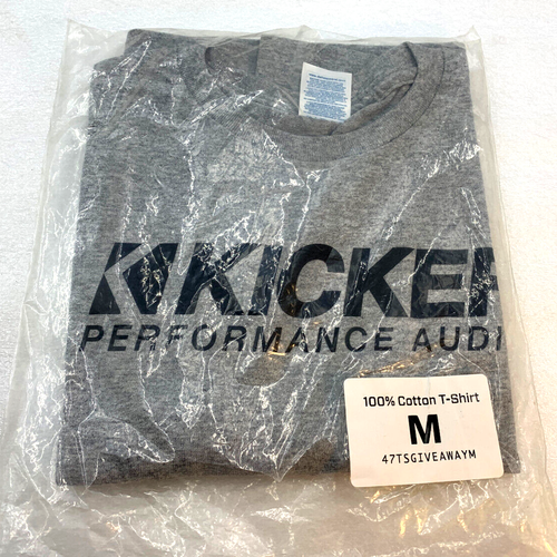 KICKER AUDIO Logo T-SHIRT "Performance Audio" Medium 100% Cotton(9B) | eBay