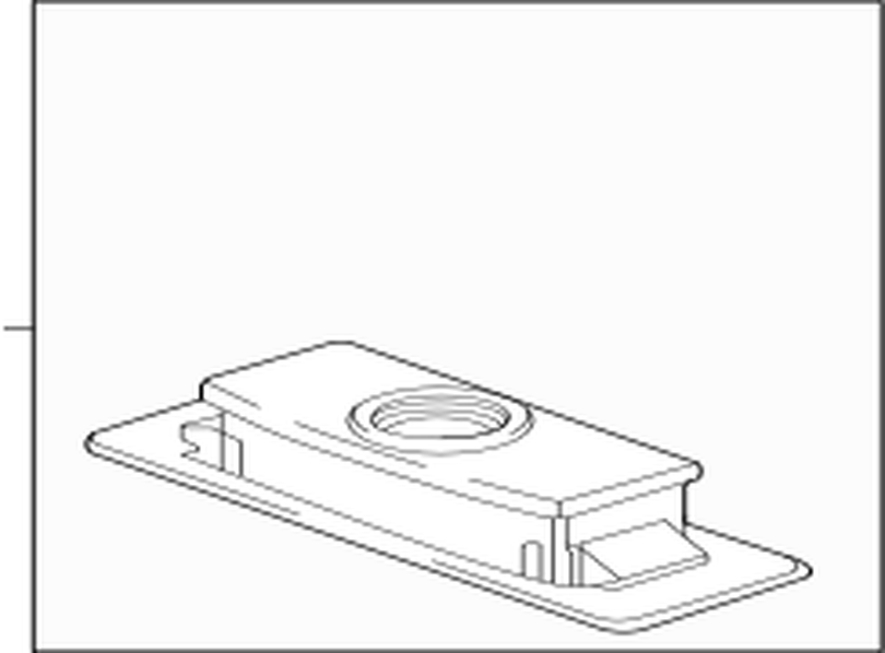 92501F6000 Kia Lamp assylicense platelh 92501F6000, New Genuine OEM ...