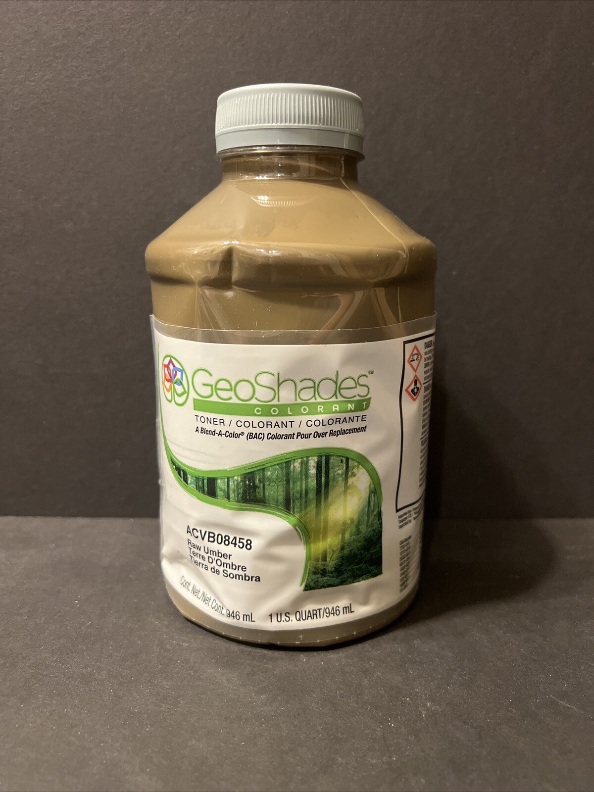 GeoShades BAC Paint Colorant Raw Umber 1 Qt. ACVB08458 Sherwin Williams ...