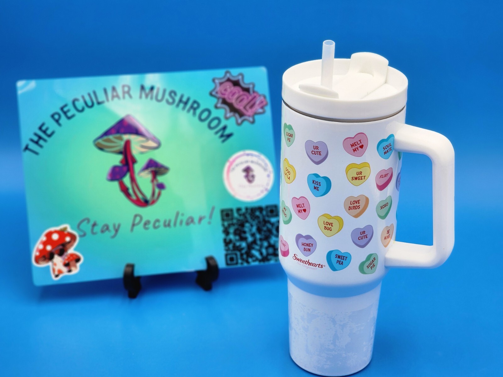 NEW Sweethearts Tumbler 40oz CVS TikTok Famous Valentine Conversation ...