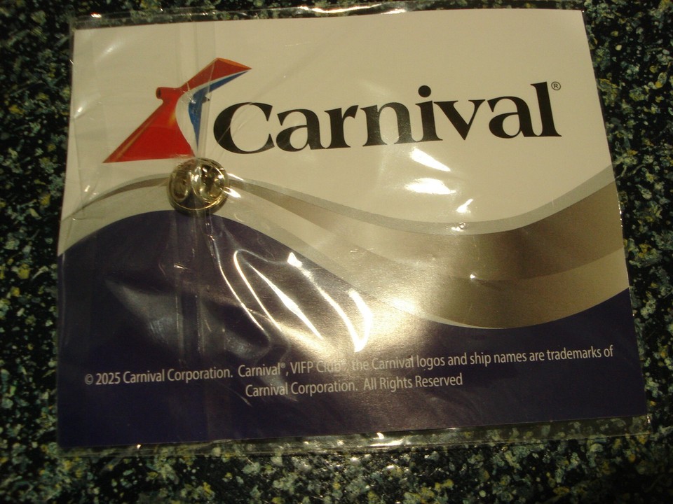 CARNIVAL Cruise Line VIFP Club Platinum Diamond Loyalty Pin 2025 ...