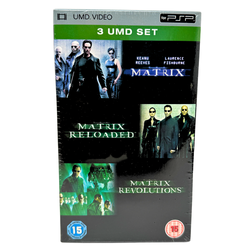 The Matrix Trilogy (UMD) PSP Video Sci-Fi New and Sealed ...