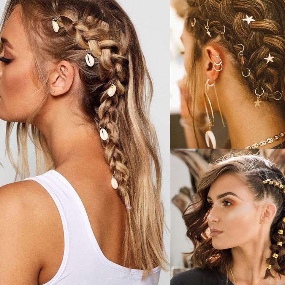 32 Pcs Hair Ring Decors Dreadlocks Crochet Braid Accessory Tools | eBay ...