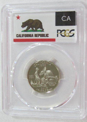 2005 S Clad Proof California State Quarter - PCGS PR 70 DCAM (8621 ...