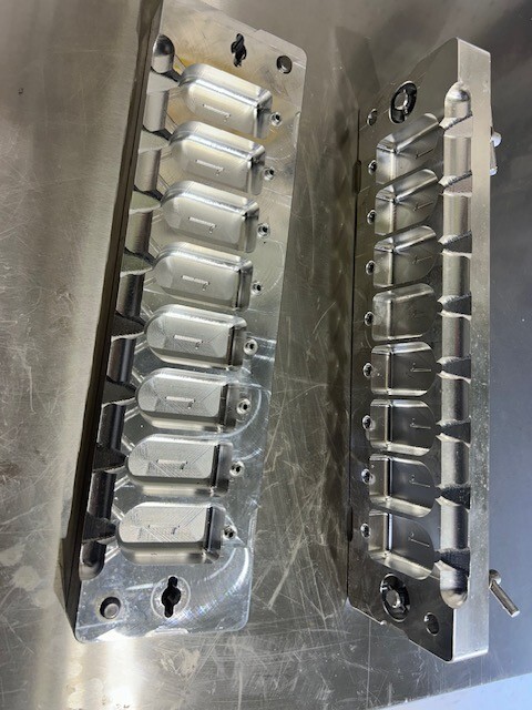 8 cavity 1 LB Cod Sinker Production Mold Aluminum CNC | eBay