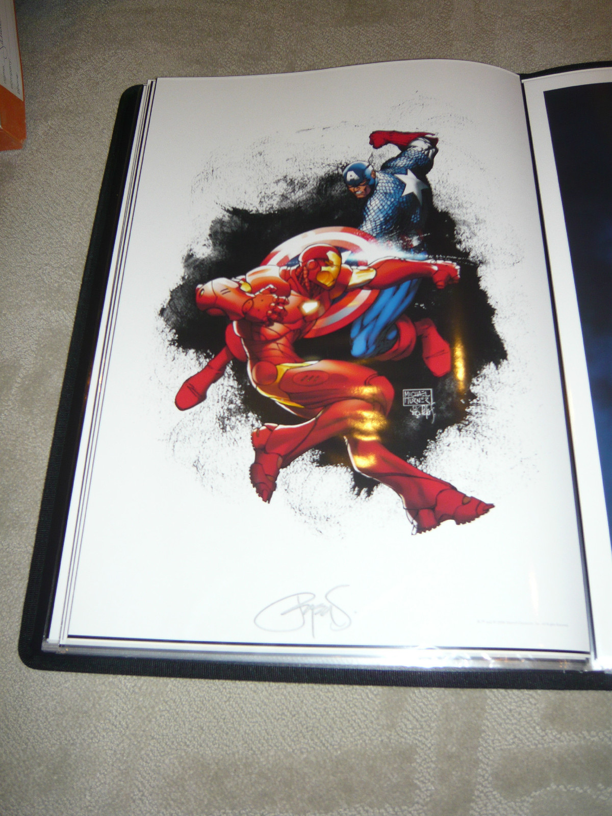 MICHAEL TURNER ASPEN DC MARVEL - IRONMAN - SPIDERMAN ART PRINT by ...