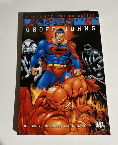 DC COMICS OOP SUPERMAN ENDING BATTLE Geoff Jones Collected TPB Mongul ...