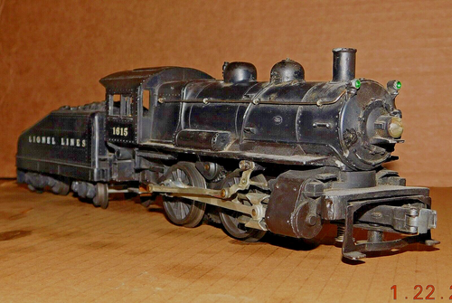 Lionel 0-4-0 Switch Locomotive & Slope-Back Tender Rd# 1615 - 0-27 | eBay