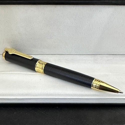 New High Grade ALi Series Matte Black - Gold Clip 0.7mm Ballpoint Pen ...