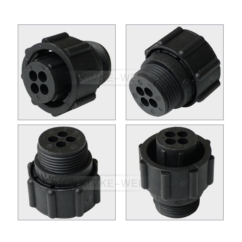 4 Pin/Way TE/AMP/TYCO CPC Series Circular Male Female Connector Plug ...