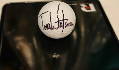 Tom Watson Autographed Golf Ball Signed Golf Ball | eBay