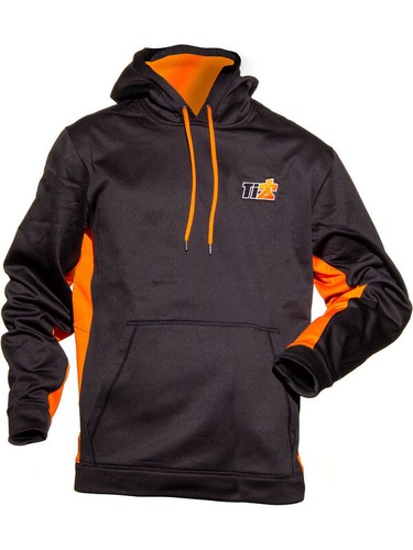 Ti22 Performance Sweatshirt Sport-Tek Hooded Ti22 Logo Black / Orang ...