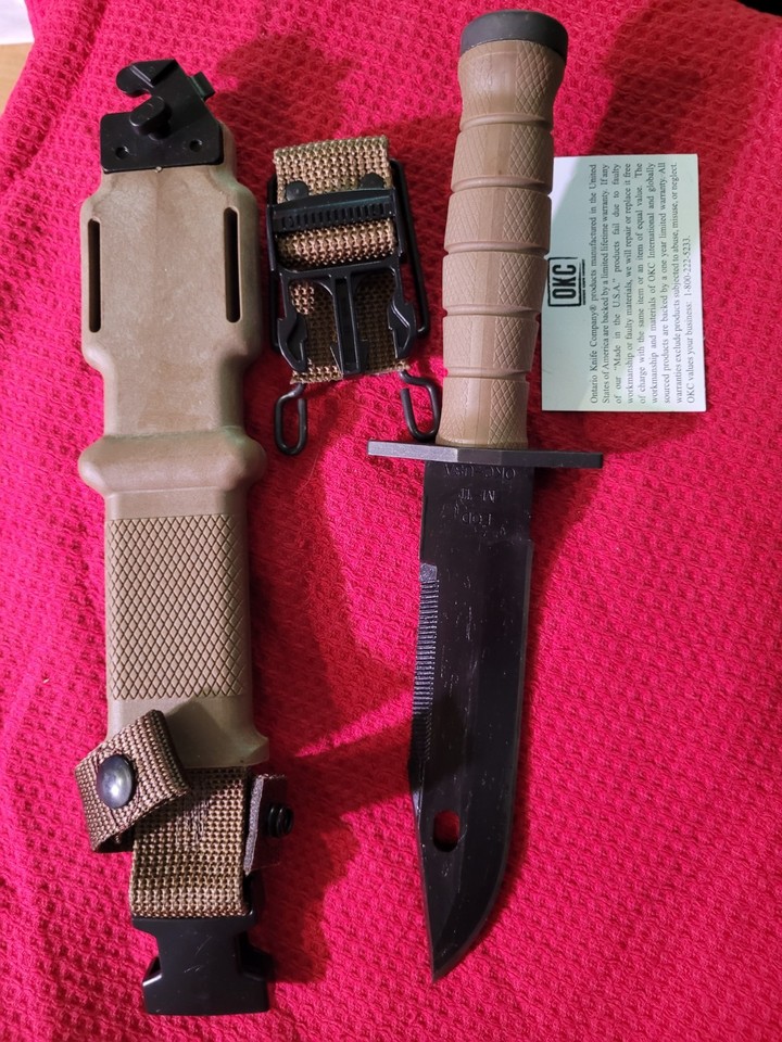New Ontario M11 EOD Fixed Blade 1982 | eBay