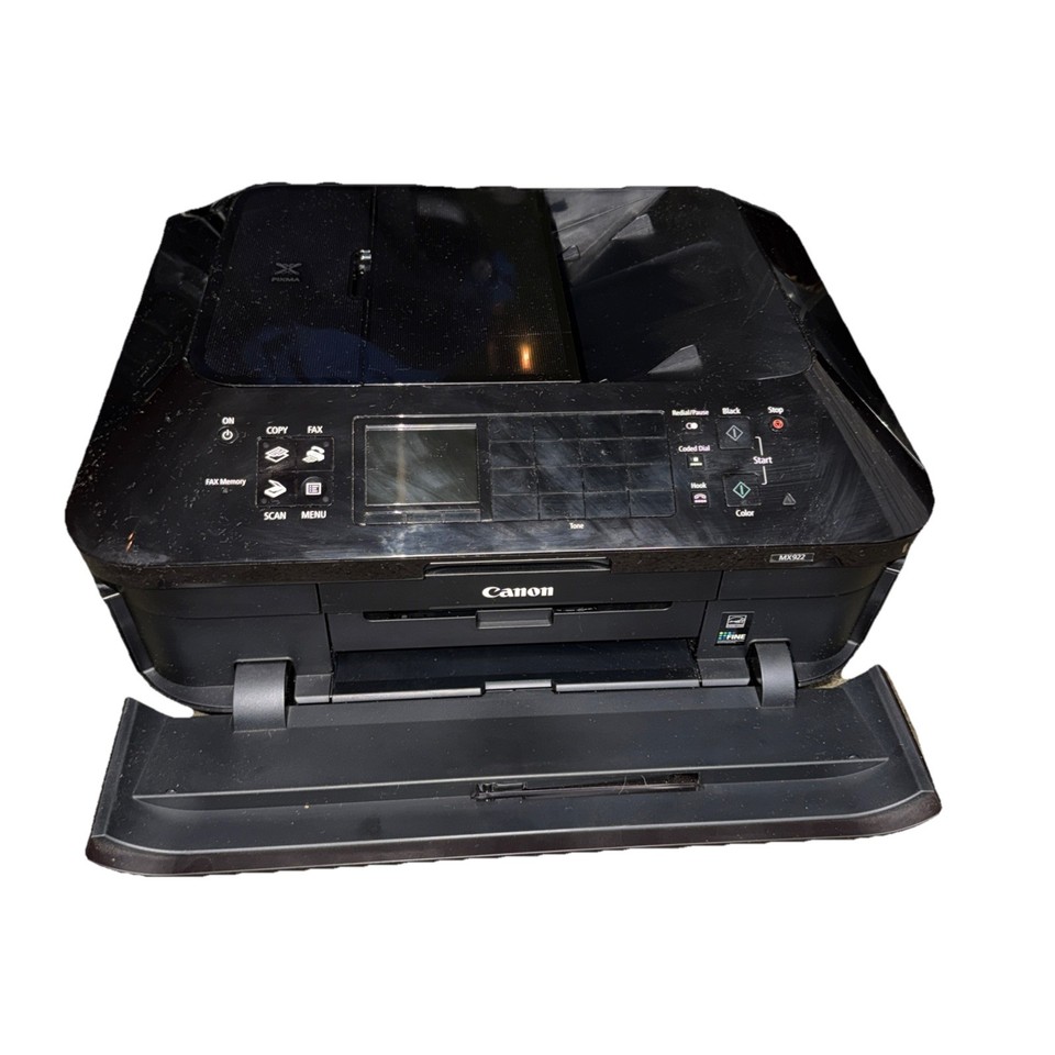 Canon MX922 Color Inkjet Printer 100 Page Count LOW USE All-In-One Wi ...