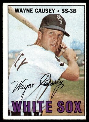 1967 TOPPS WAYNE CAUSEY 286 VG BASEBALL CHICAGO WHITE SOX | eBay