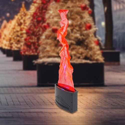 24LED 1.5m Stage Atmosphere Effect Fake Fire Flame Machine Flame Light ...