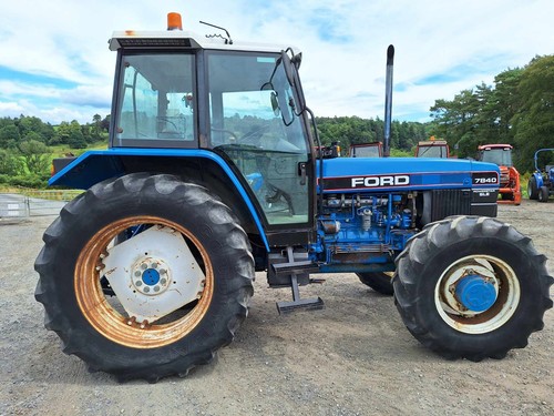 Ford New Holland 7840 tractor 5835 hours believe original tyres £19995 ...
