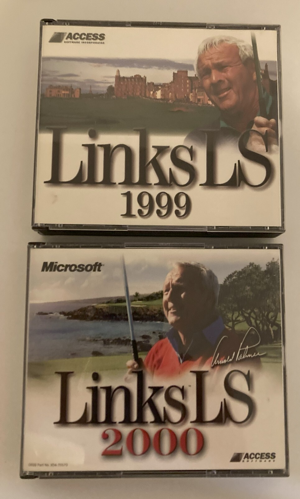 Links LS 1999 & 2000 Edition Golf CD-ROM PC Game with Box & Manual ...