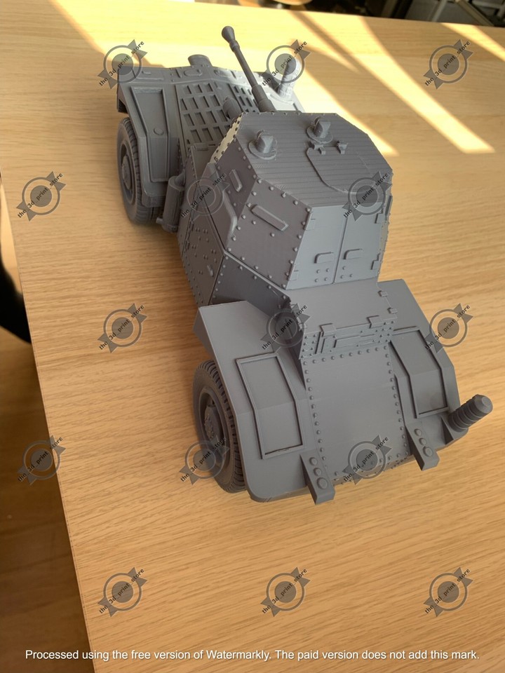 WW2 FRENCH PANHARD 178, 3D PRINTED, MANY SCALES AVAILABLE | eBay