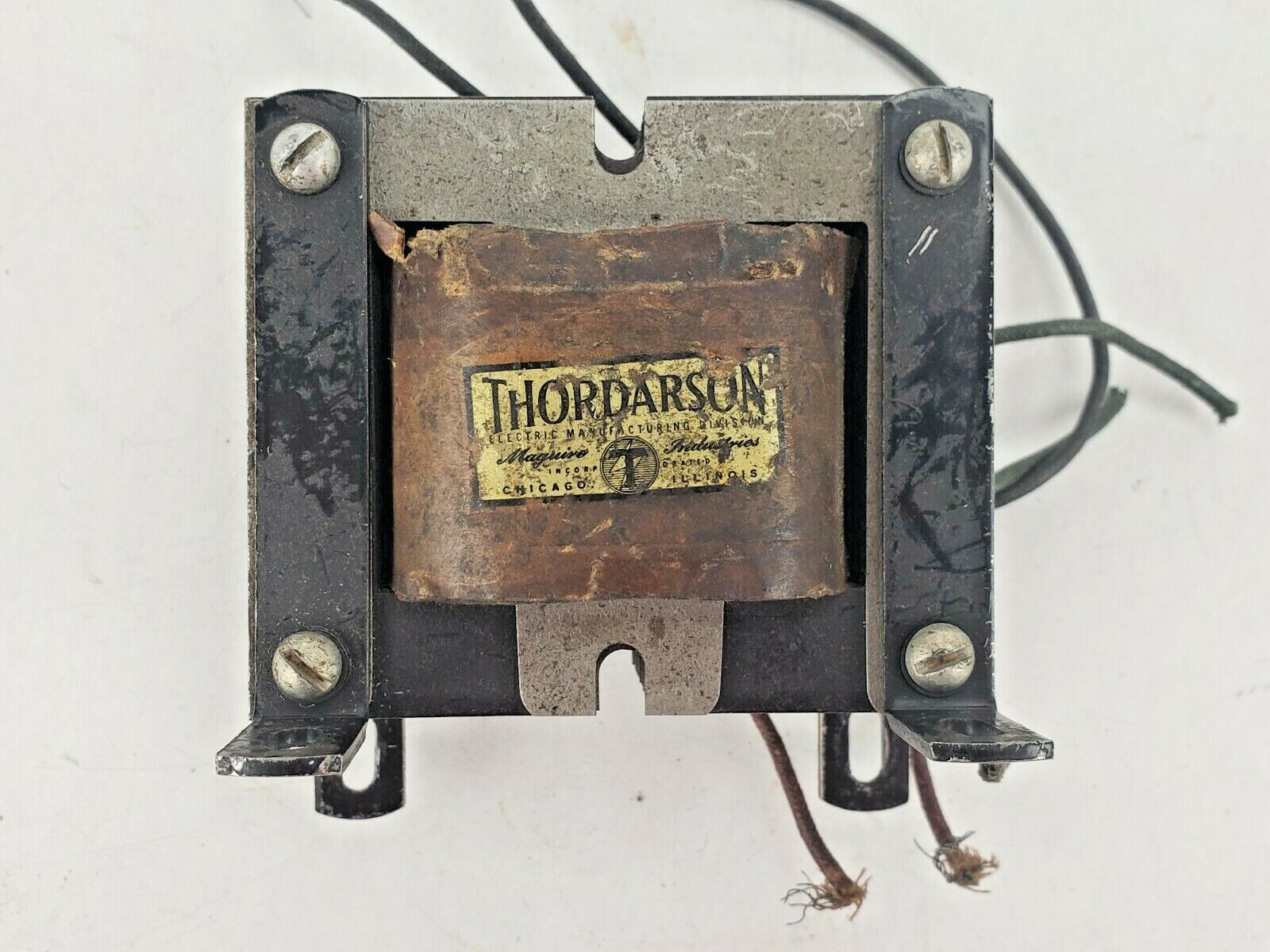 Vintage Thordarson T-49872 P-1849 Transformer Tube Western Electric | eBay