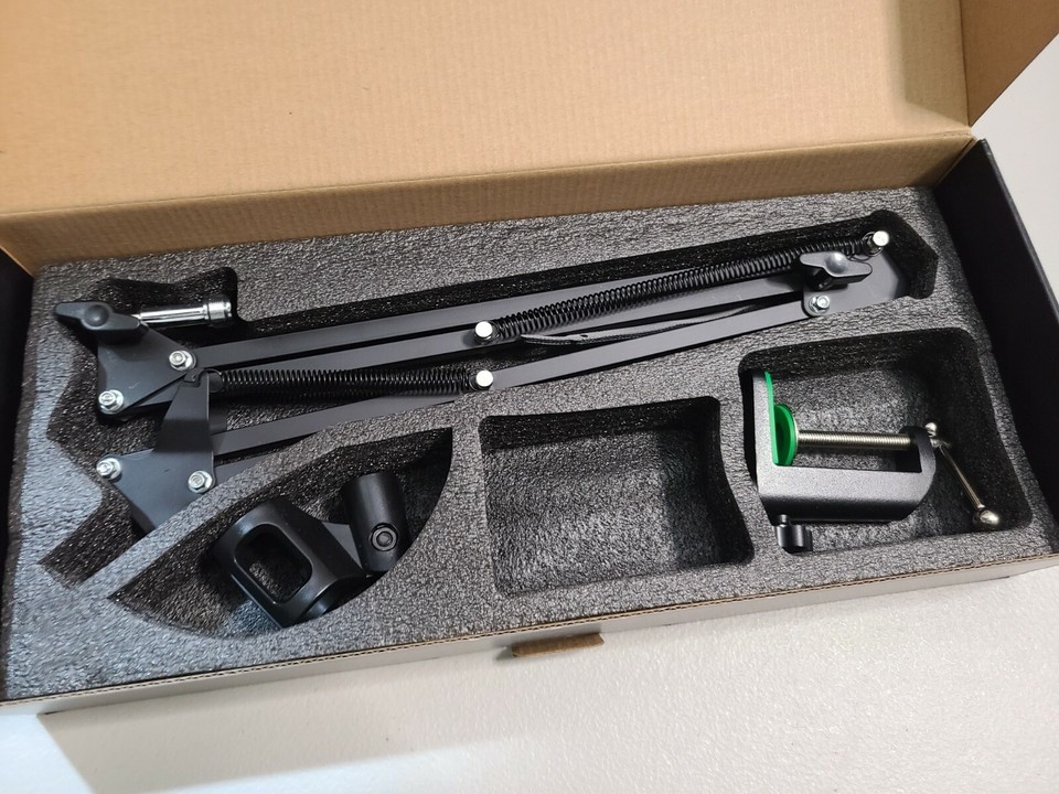 YOTTO Studio Microphone Adjustable Stand Suspension Arm Accessory Set ...