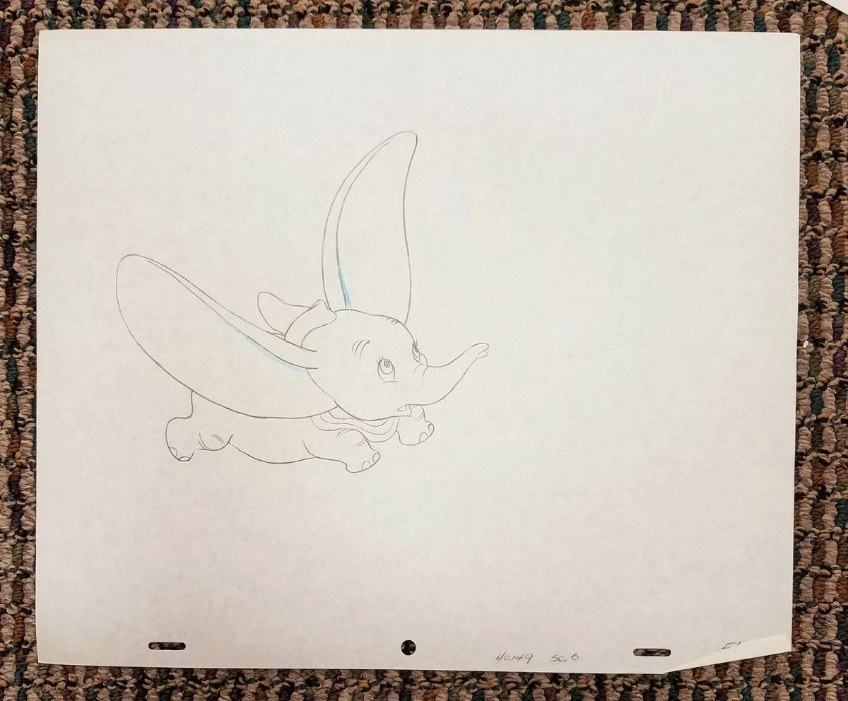 Disney Dumbo Drawing